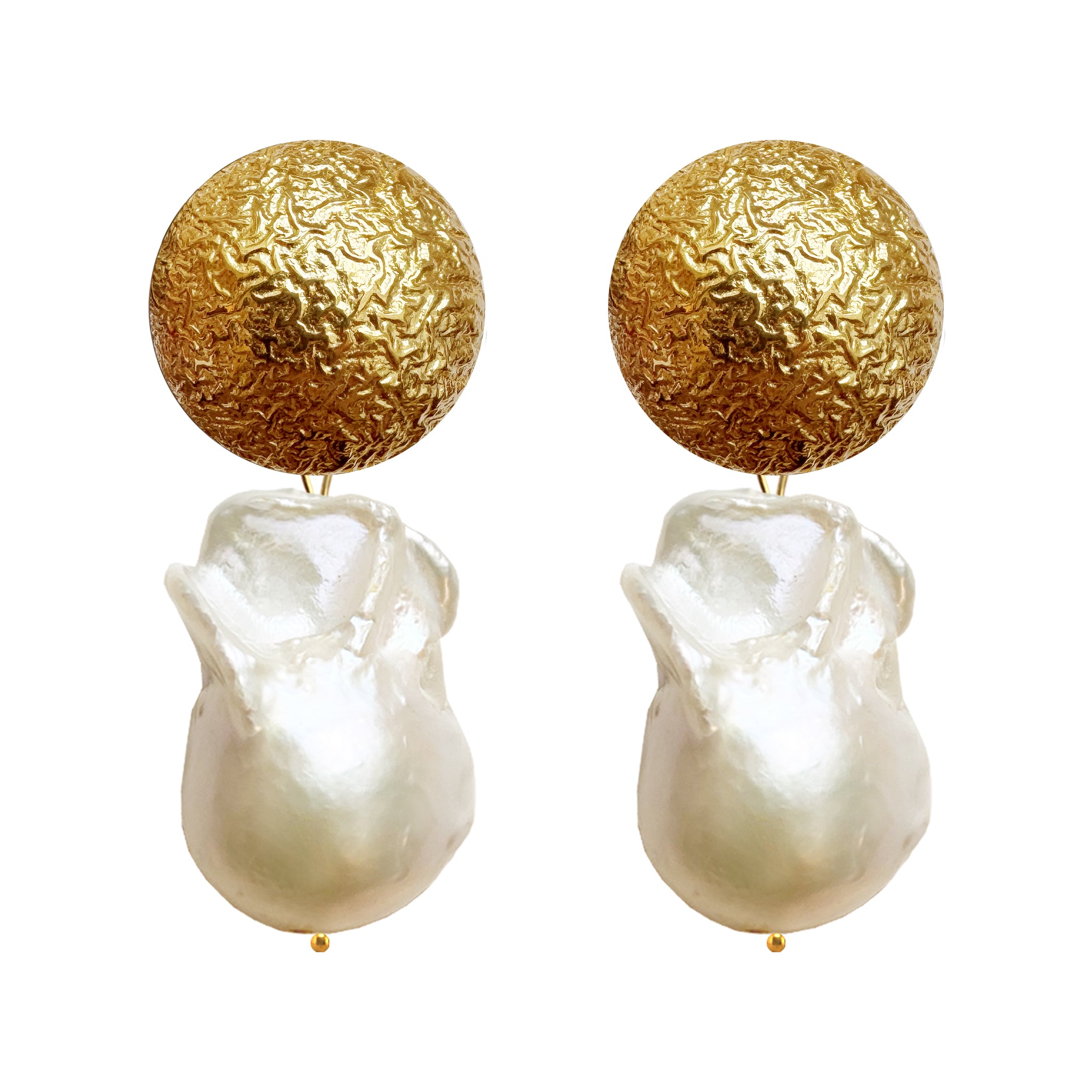 dina gold earrings